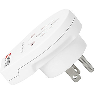 Skross World to USA USB Travel Adaptor, White