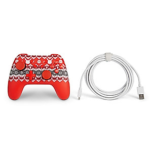 PowerA Wired Controller for Nintendo Switch - Pokémon Holiday Sweater