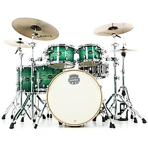 Mapex Armory 6-Piece Studioease Fast Tom Shell Pack - Emerald Burst