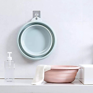 CARTINTS 2Pack Collapsible Wash Basin Collapsible Dish Tub Collapsible Sink,Space Saving for Dishing, Fruit, and Camping, Hiking and Home