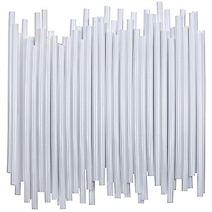 Large 7.75" Drinking Straws (White, 150)
