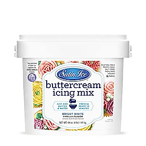 Satin Ice Buttercream Icing Mix, 4 Pounds