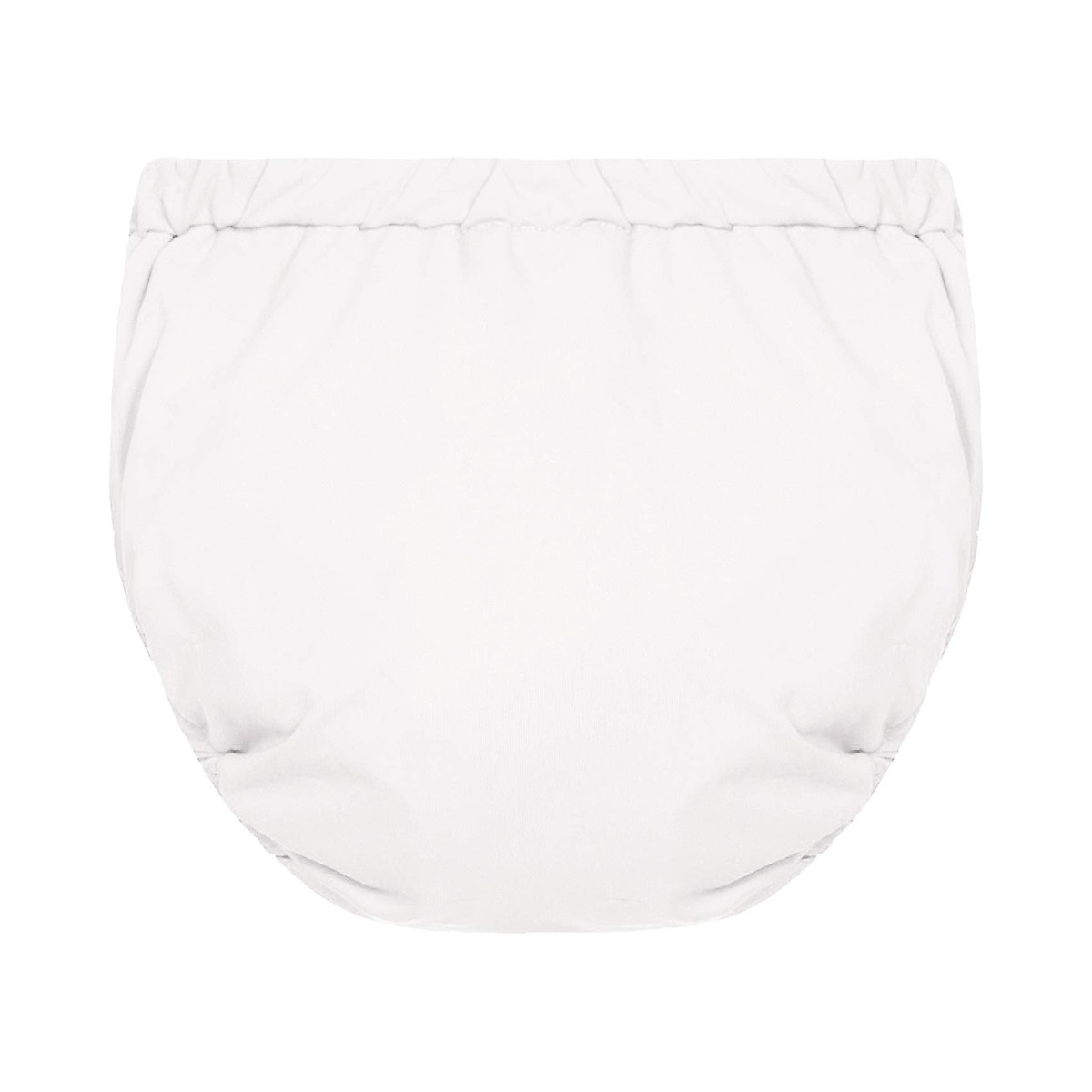 Durio Reusable Swim Diapers Washable Baby Swim Diaper Unisex Infant Toddler Swimming Diapers A White 2-3T