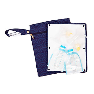 Sarah Wells Pumparoo Wet/Dry Bag for Breast Pump Parts (Deco)