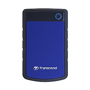 Transcend 4TB USB 3.1 Gen 1 StoreJet 25H3B SJ25H3B Rugged External Hard Drive TS4TSJ25H3B Blue