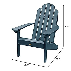 Highwood Classic Westport Adirondack Chair, Nantucket Blue