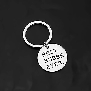 BLEOUK Grandma Gift Best Bubbe Ever Grandmother Gift for Mother’s Day Birthday (Best Bubbe Ever)