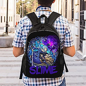 Anime That Time I Got Reincarnated As A Slime Backpack Lightweight Backpacks Unisex Rucksack Fashion Casual Travel Bag
