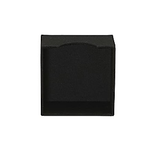 Household Essentials Black Small Square Organizer Boxes for Storage | 2pc Set, 2 Count