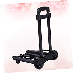 OFFSCH Folding Cart Products Cart Portable Shopping Cart Stair Climber Cart Laundry Cart Folding Rolling Cart Folding Hand Truck Dolly Cart with Dual Swivel Wheels with Wheels