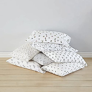 Eddie Bauer - Queen Sheets, Cotton Percale Bedding Set, Crisp & Cool Home Decor (Kayaks, Queen)