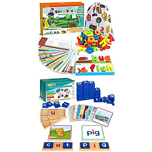 See & Spell Learning Educational Toys and Gift for 2 3 4 5 6 Years Old Boys and Girls