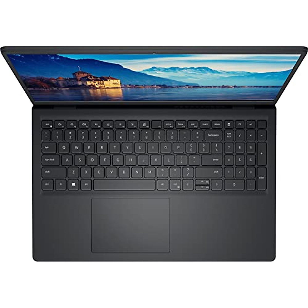 Dell Inspiron Laptop, 15.6" HD Display, AMD Ryzen 5 3450U Processor, 16GB RAM, 1TB SSD, Webcam, HDMI, SD Card Reader, Wi-Fi, Windows 11 Home, Carbon Black
