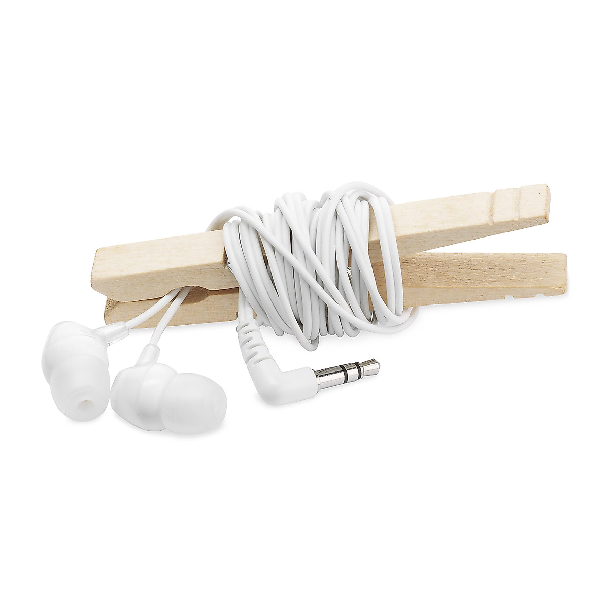 Whitmor Wood Natural Clothespins, S/100