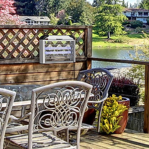 Hoont Bug Zapper- Mosquito Repellent Outdoor & Mosquito Zapper- Fly Traps for Indoors- Gnat & Fly Trap for Insects 6,000 SQ Ft Bug Catcher & Killer for Home, Backyard, Patio & More