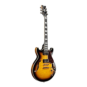 Ibanez Artcore Expressionist AM93QM - Antique Yellow Sunburst