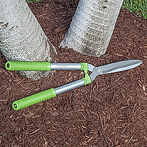 Martha Stewart MTS-LH2GS Long Handle Steel 2-Inch Garden Hedge Shears with Non-Stick Blades