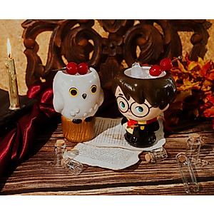 Harry Potter Hedwig Owl Coffee Mug, 16 Oz -Kawaii Figure Goblet Cup Design by Jerrod Maruyama - Ceramic - Great Gift for Kids & Adults