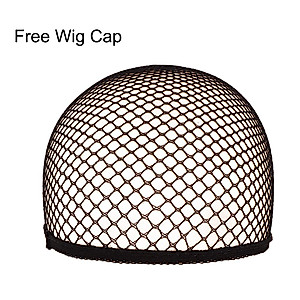 AMZCOS 15 Inch Short Straight Green Bob Wig with Bangs | Natural Heat Resistant Synthetic Hair for Women