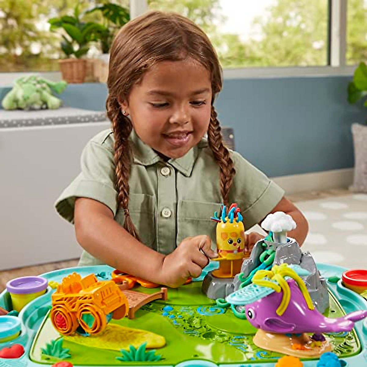 Play-Doh All-in-One Creativity Starter Station Activity Table Playset, Preschool Toys, Starter Sets, Kids Arts & Crafts, Ages 3+