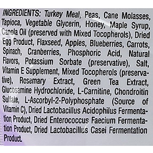 Earthborn Holistic EarthBites Hip & Joint Grain-Free Moist Treats for Dogs, 7.5 Ounce Bag