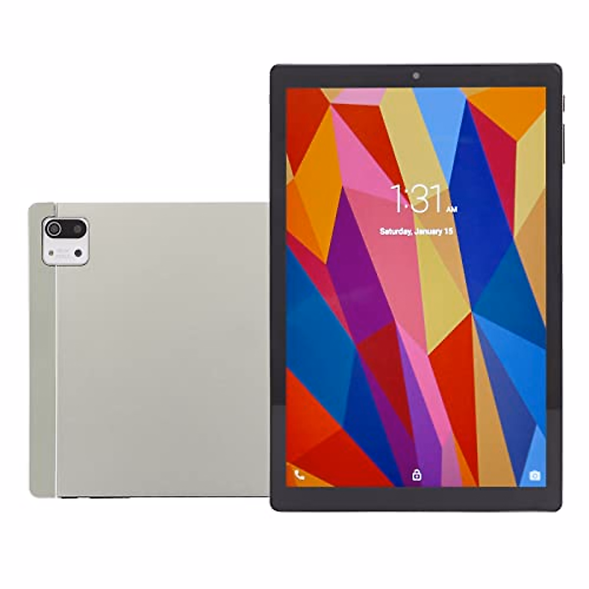 PUSOKEI Green Tablet PC 10.1 Inch,1920x1200 IPS HD Display,6GB RAM 128GB ROM,for Android11,Octa Core CPU,13MP Camera Office Tablet for Reading Game