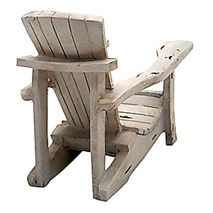 Distressed Beach Chair Wine Bottle Holder, Tabletop Decoration, Beach Themed Décor, 5.5 Inches