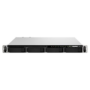 QNAP TS-h987XU-RP-E2334-16G-US 9 Bay 1U Rackmount Hybrid NAS with Intel® Xeon® Processor, Dual 10GbE, ZFS Storage for Virtualization and Data-Intensive Enterprise Applications