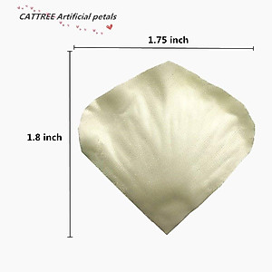 CATTREE Artificial Rose Petals 2000 Pcs, Fake Petal, Wedding Aisle Decor Ceremony Party Valentine Day Romantic Event Birthday, Home Garden Outdoor Indoor DIY Decoration Wholesale - Gradient Pink Red