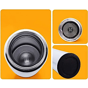 GEEG JoJo's Bizarre Adventure Water Bottle with LED Temperature Display Double Walled Vacuum Insulated Water Bottle, Sports Cute Insulated Beverage Bottle for Home School Outdoor Travel (5)