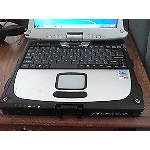 Panasonic ToughBook CF-19 INTEL Core 2 Duo 1100MHz 80Gig Serial ATA HDD 1024mb DDR2 NO OPTICAL DRIVE Wireless WI-FI LCD Genuine Windows 7 Professional 32 Bit Laptop Notebook Computer