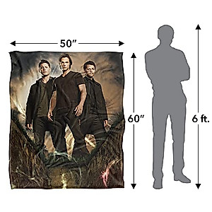 Supernatural Six Feet Under Officially Licensed Silky Touch Super Soft Throw Blanket 50" x 60"