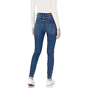 JAG Jeans Women's Cecilia High Rise Skinny Jeans, Tribeca Blue, 2