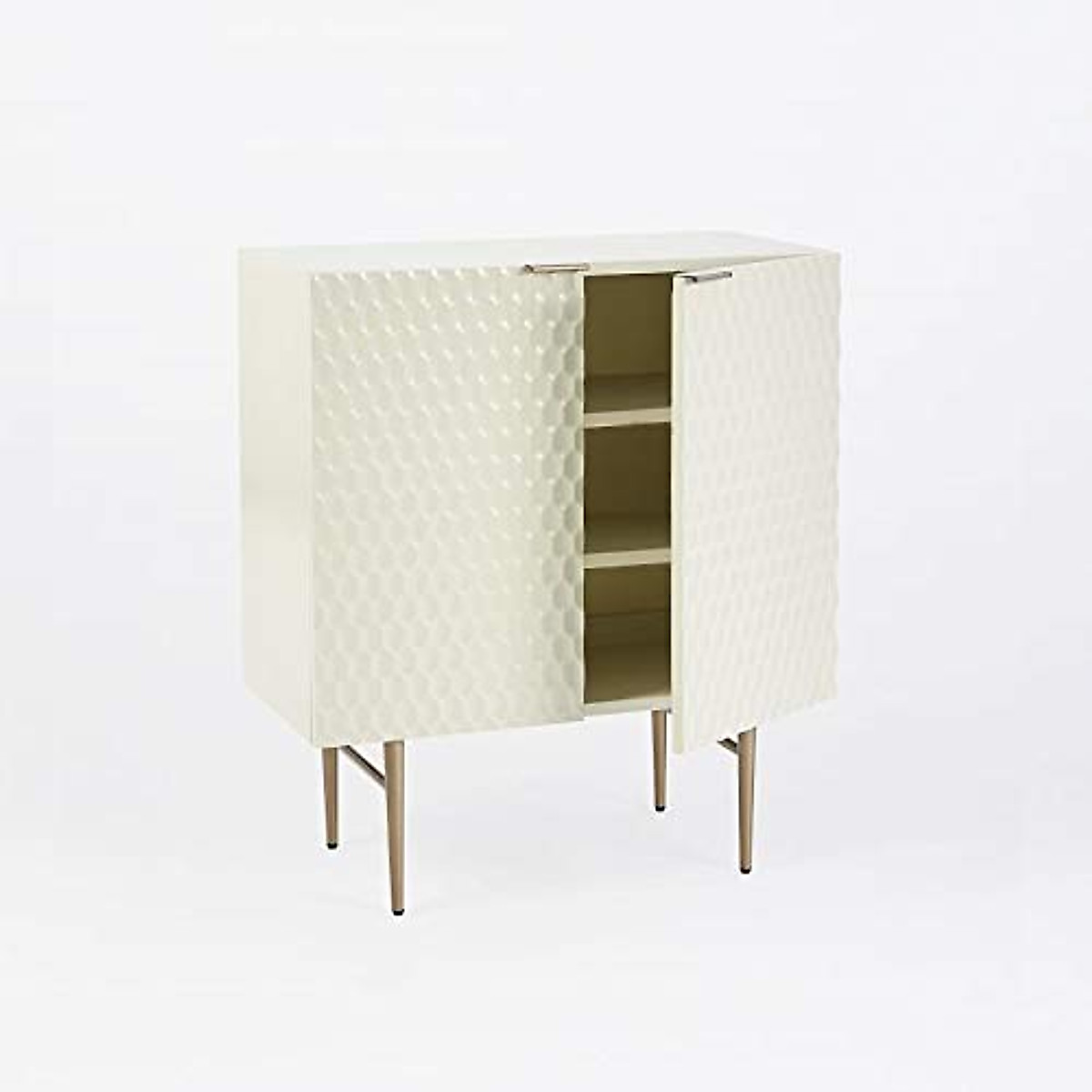 N/A Fashion Shoe Cabinets Simple Concise Light Mediterranean Shell Bucket Storage Cupboard