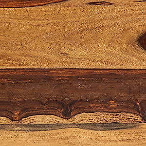QJBSAVVA Coffee Table 47.2"x23.6"x15.7" Solid Sheesham Wood,Entrance Table Tray Tables Center Table Low Table Suitable for Meeting Rooms, Reception Rooms, Offices