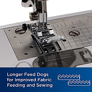 Brother ST150HDH Sewing Machine, Strong & Tough, 50 Built-in Stitches, LCD Display, 9 Included Feet