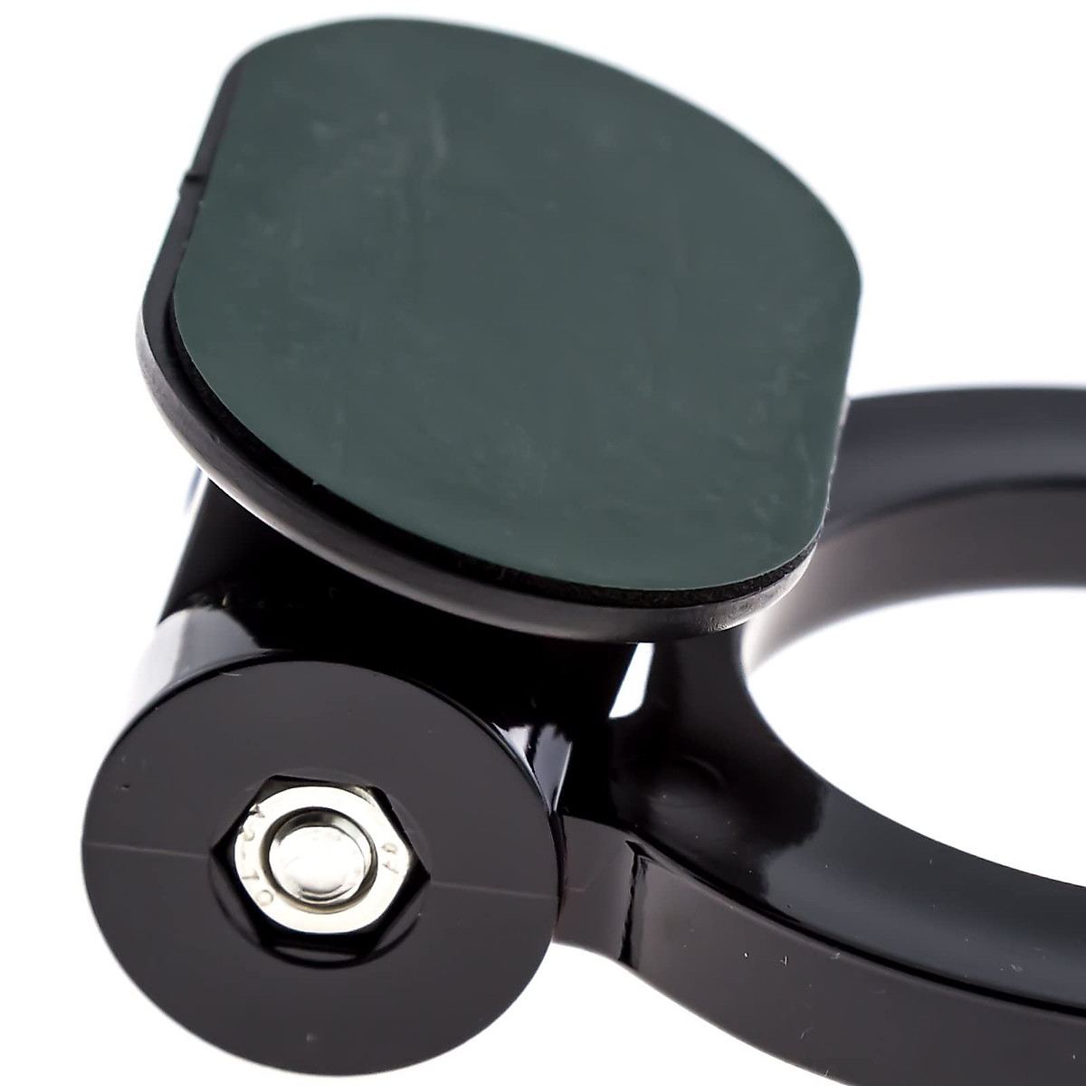 Xotic Tech JDM Track Racing Style Bumper Trailer Tow Hook Ring Decoration Sticker Universal Fit All Car Truck SUV, Black