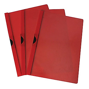 Q-Connect KF00461 Quickclip File A4 3mm (Pack of 25) - Red