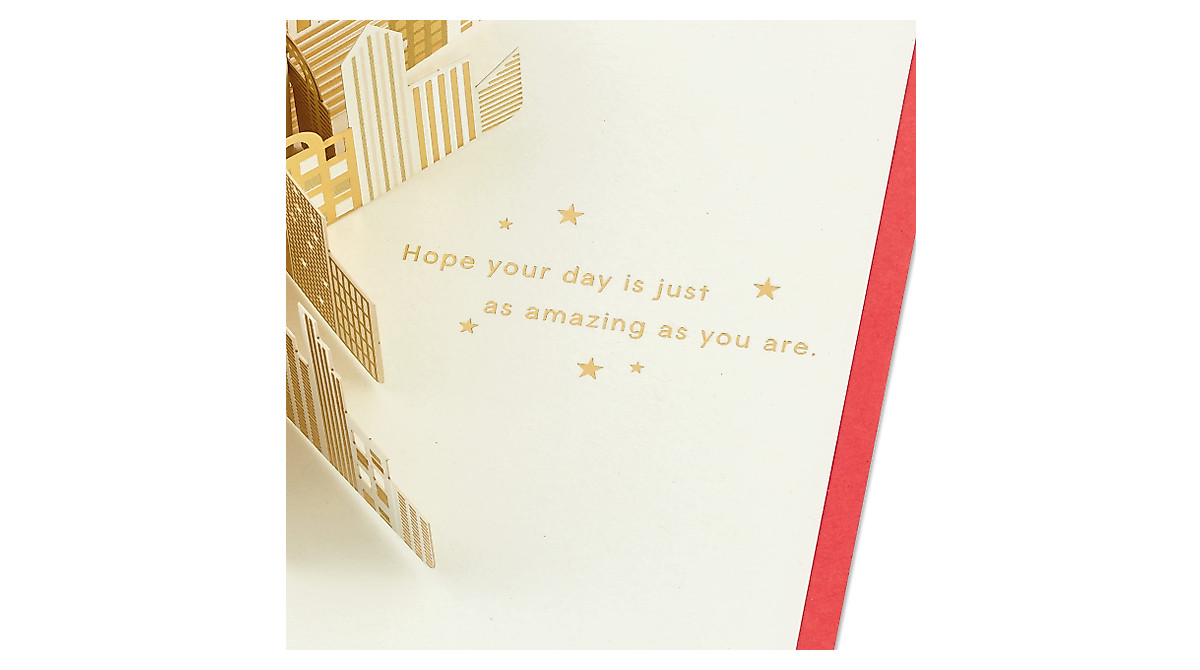 Superman Pop-Up Father's Day Card by Hallmark
