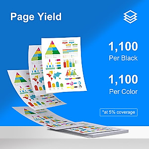 MYCARTRIDGE Remanufactured Ink Cartridge Replacement for Epson 822XL 822 XL T822XL Fit for Workforce Pro WF-4830 WF-3820 WF-4834 WF-4820 Printer (Black, Cyan, Yellow, Magenta, 4-Pack)