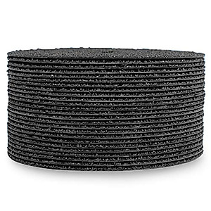 BHA Silicon Carbide Resin Fiber Sanding and Grinding Discs, 5” x 7/8” Arbor Hole - 25 Pack (24 Grit)