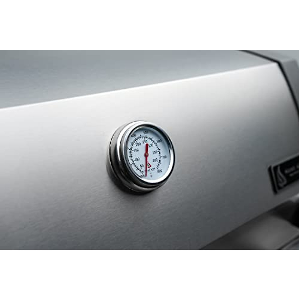 Mont Alpi MAi805 44-inch 6-Burner 115000 BTU Stainless Steel Gas Outdoor Kitchen Bar Barbecue Modular Island Grill w/ Infrared Side & Rear Burners + Granite Countertops + Storage Cabinets & Drawers