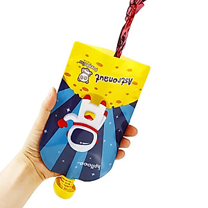 PandaEar Baby Food Pouches- 10 Pack 7 oz- Reusable Baby Food Storage for Kids Toddler