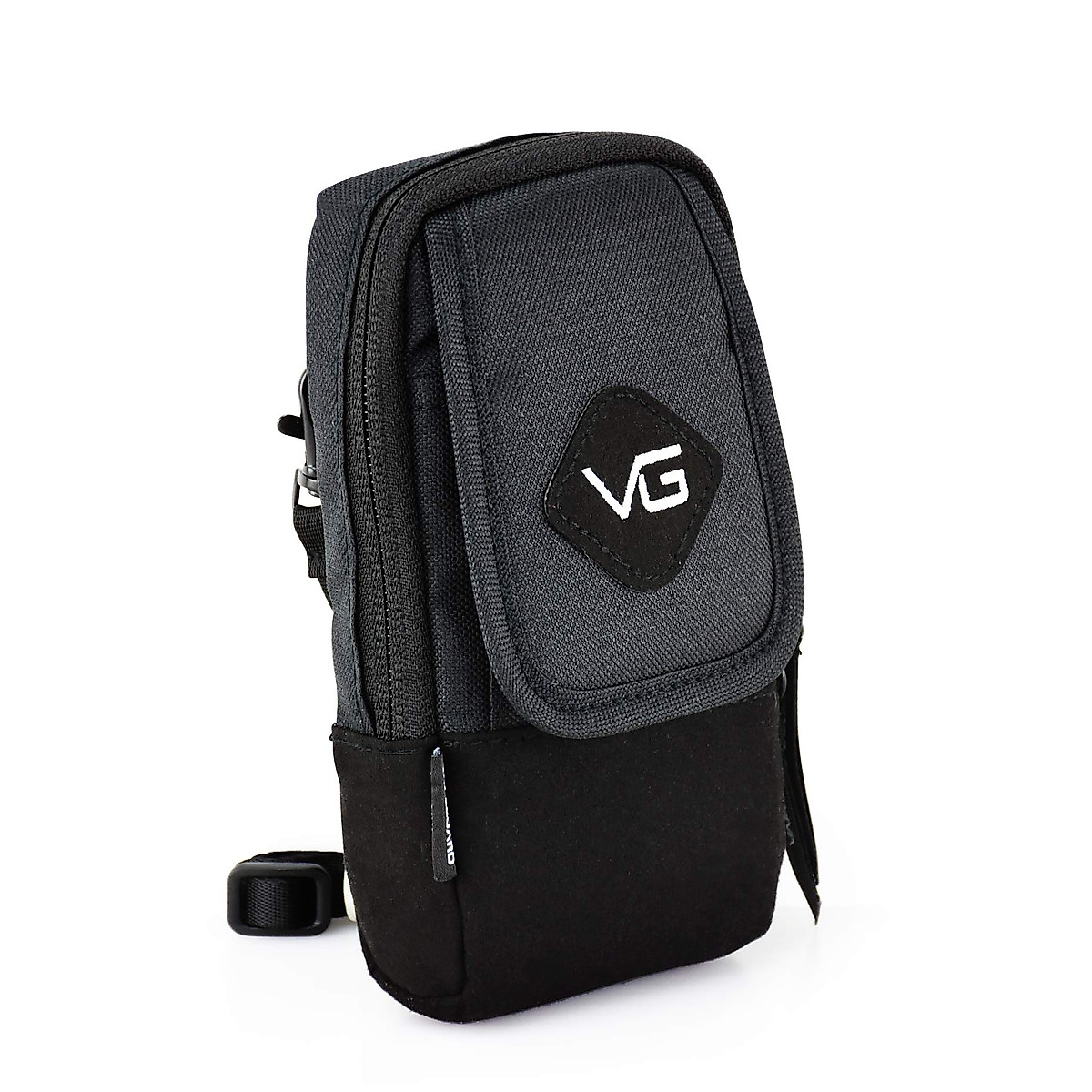 Vapeguard Vape Case Travel Bag - Vapor Carrying Pouch. Vaping Holder Organizer: Carry with Belt Loop, Carabiner Clip, Lanyard for Box Mods, Battery, Charger, e-Juice, Tank, Kit, Supplies, Accessories.