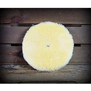 Rupes BigFoot Medium Wool 6.75" Orbital Polishing Pad