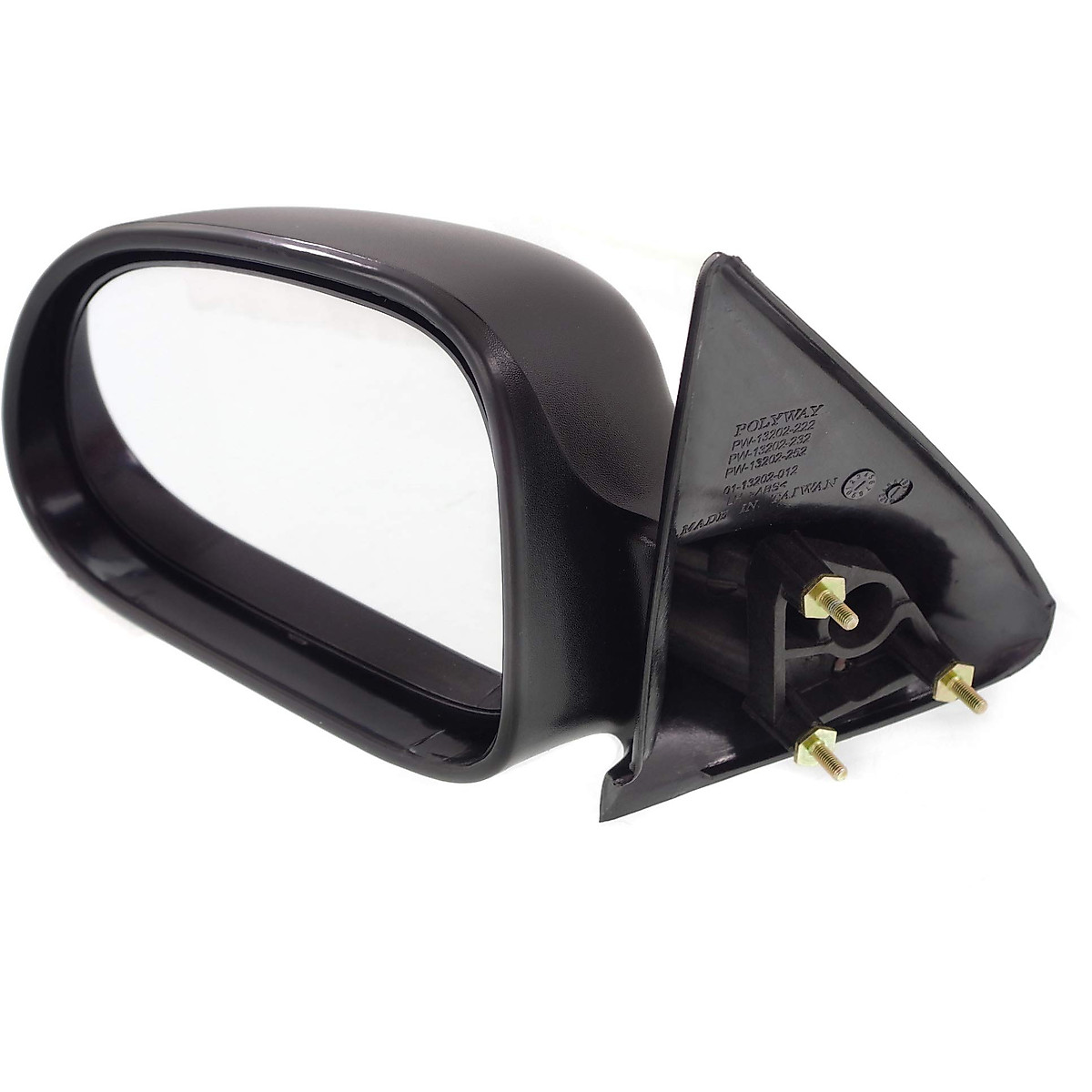 Kool-Vue Driver Side Mirror Compatible with 1997-2004 Dodge Dakota & 1998-2003 Durango Textured Black, Manual Glass, 5 x 7 in. housing - CH1320174