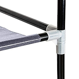 ducalmoral 10 Tiers Shoe Rack Dustproof Shoes Cabinet Space Saving Shoe Storage Organizer Shelf Large Capacity 30-45 Pairs Free Standing Shoe Racks with Cover