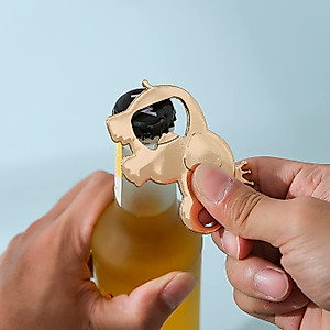 24 pcs Cute Elephant Theme Bottle Opener Boy/Girl Baby Shower Favors/Souvenirs for Guest,Elephant Baby Shower Decorations,Birthday,Gender Reveal Party Favor and Keepsake Supplies (24, Pink)