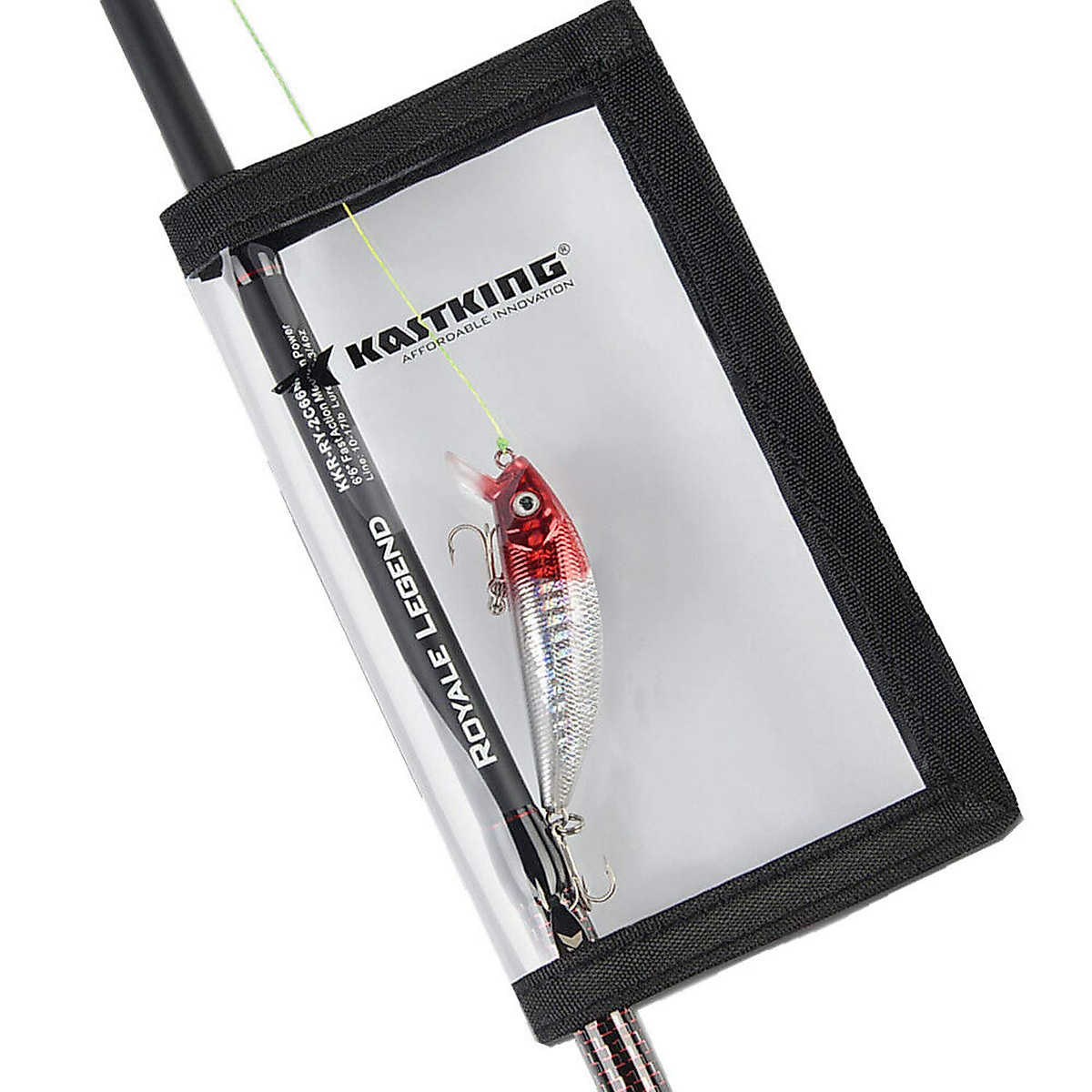 KastKing Fishing Lure Wraps,Four Pack,Medium,5.67x 3.38 Inches