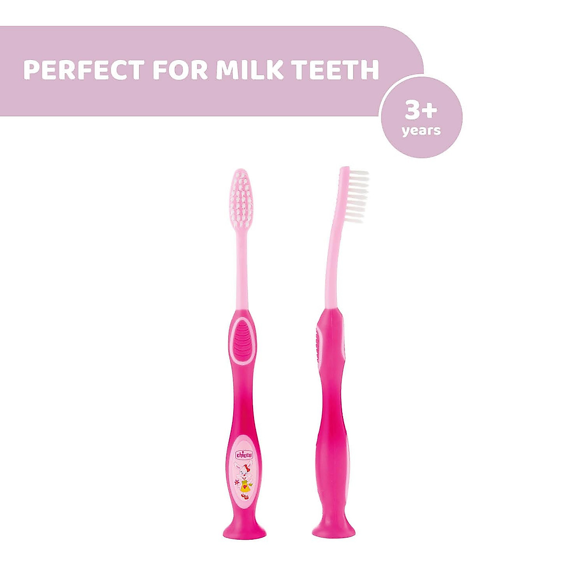 Chicco Toothbrush 3-6 Years, Pink